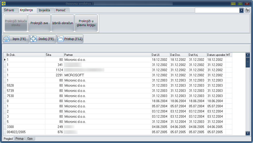 Osnovna sredstva - Micronic